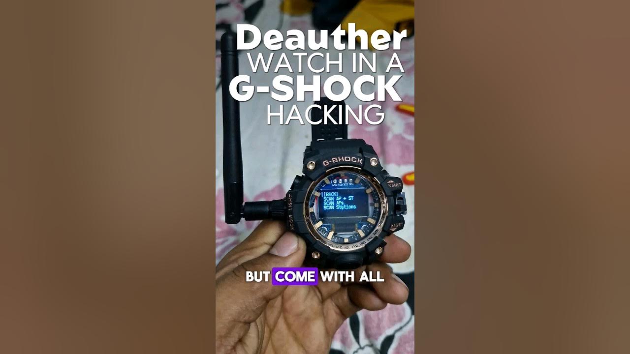 wifi hacking Deauther Watches #education #arduino #wifi #iot #hacker # ...