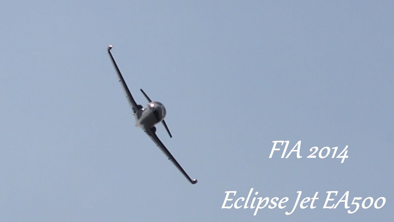 Eclipse Jet EA500 @ Farnborough International Airshow 2014 (HD) - YouTube