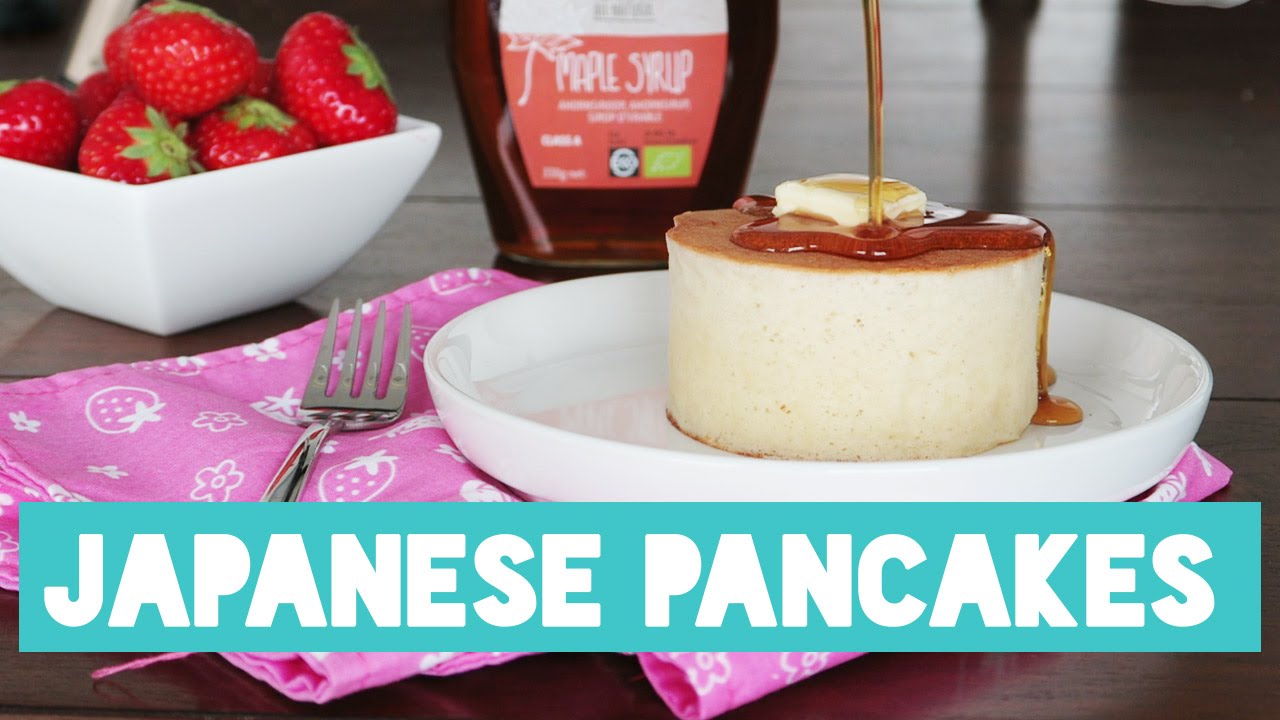 JAPANESE VANILLA PANCAKE | RECIPE - YouTube