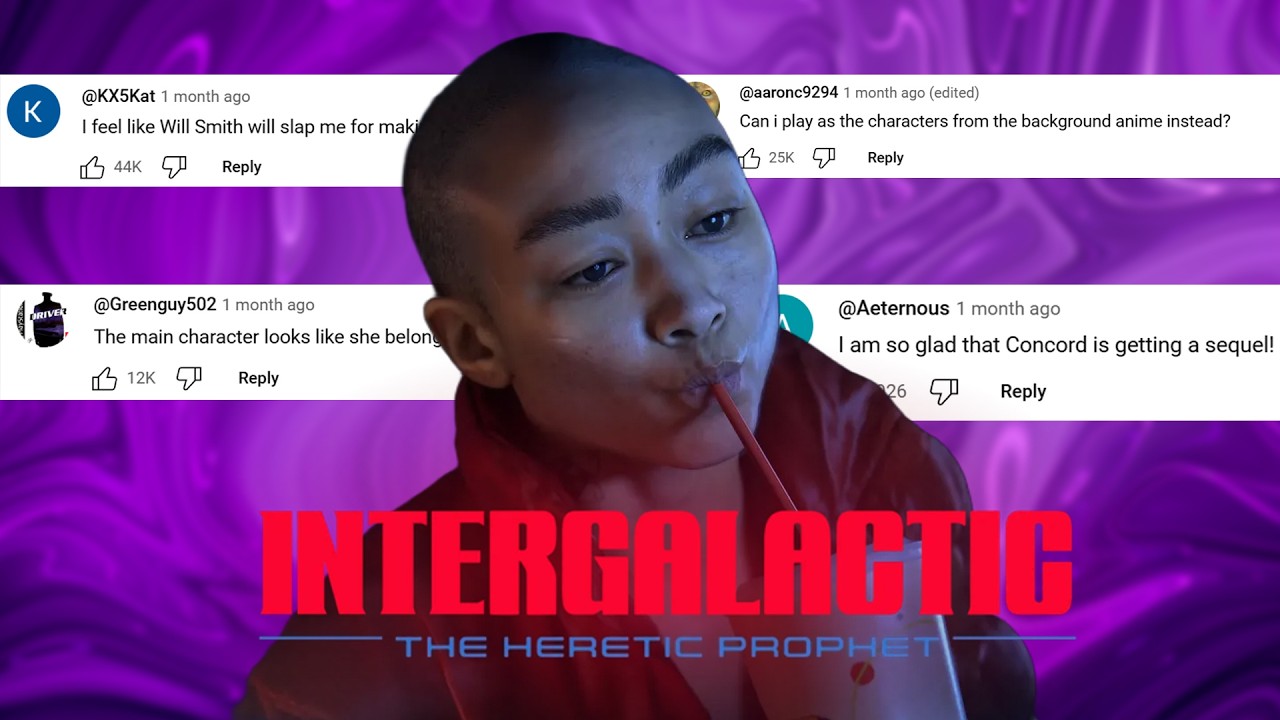 FUNNIEST Comments From Intergalactic: The Heretic Prophet Trailer (as a Song) - YouTube