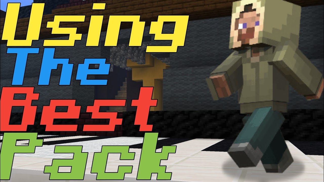 using stevo gaming texture pack to win bedwars solo || Nethergames ...