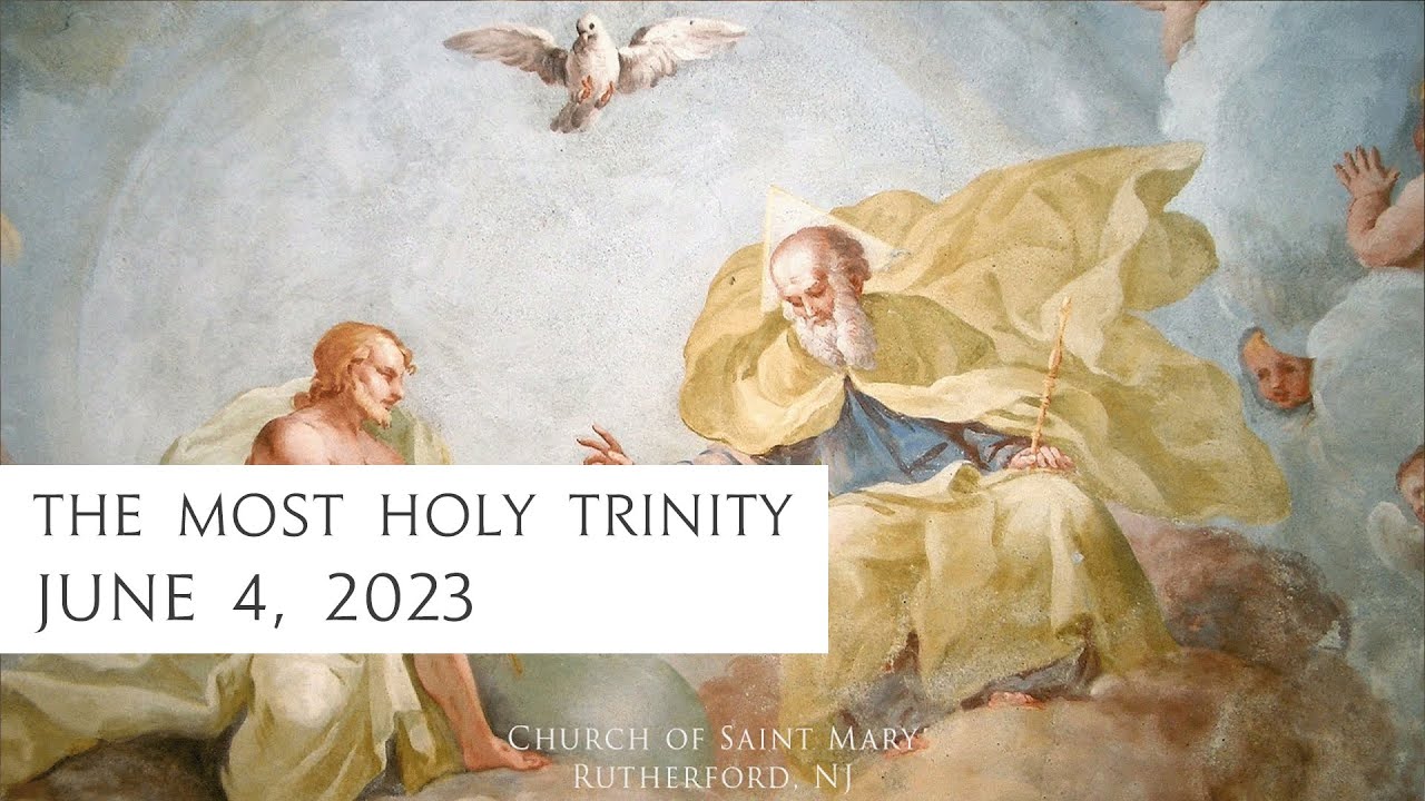 The Most Holy Trinity - YouTube