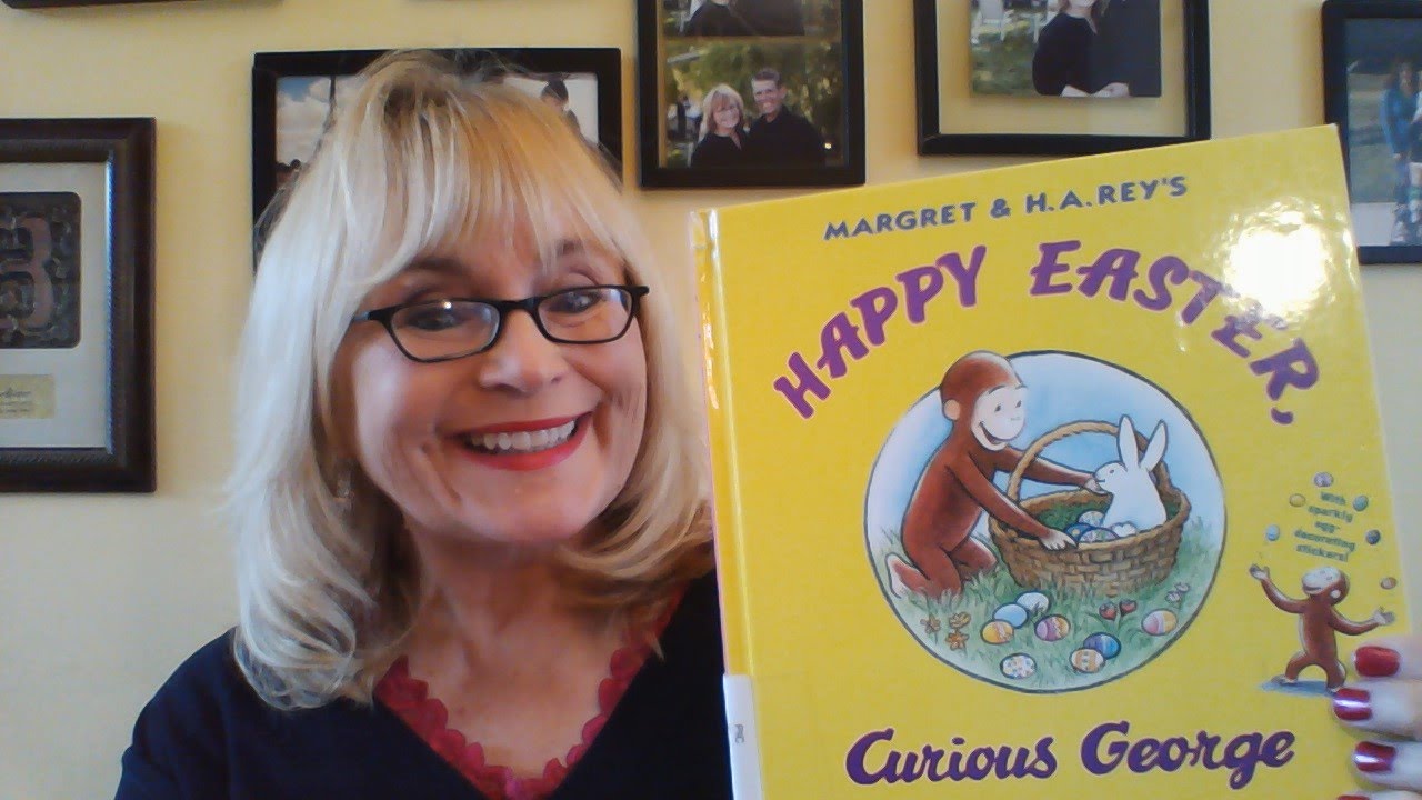 "HAPPY EASTER, Curious George" read by Mima for Mima's Zone TV - EASTER ...