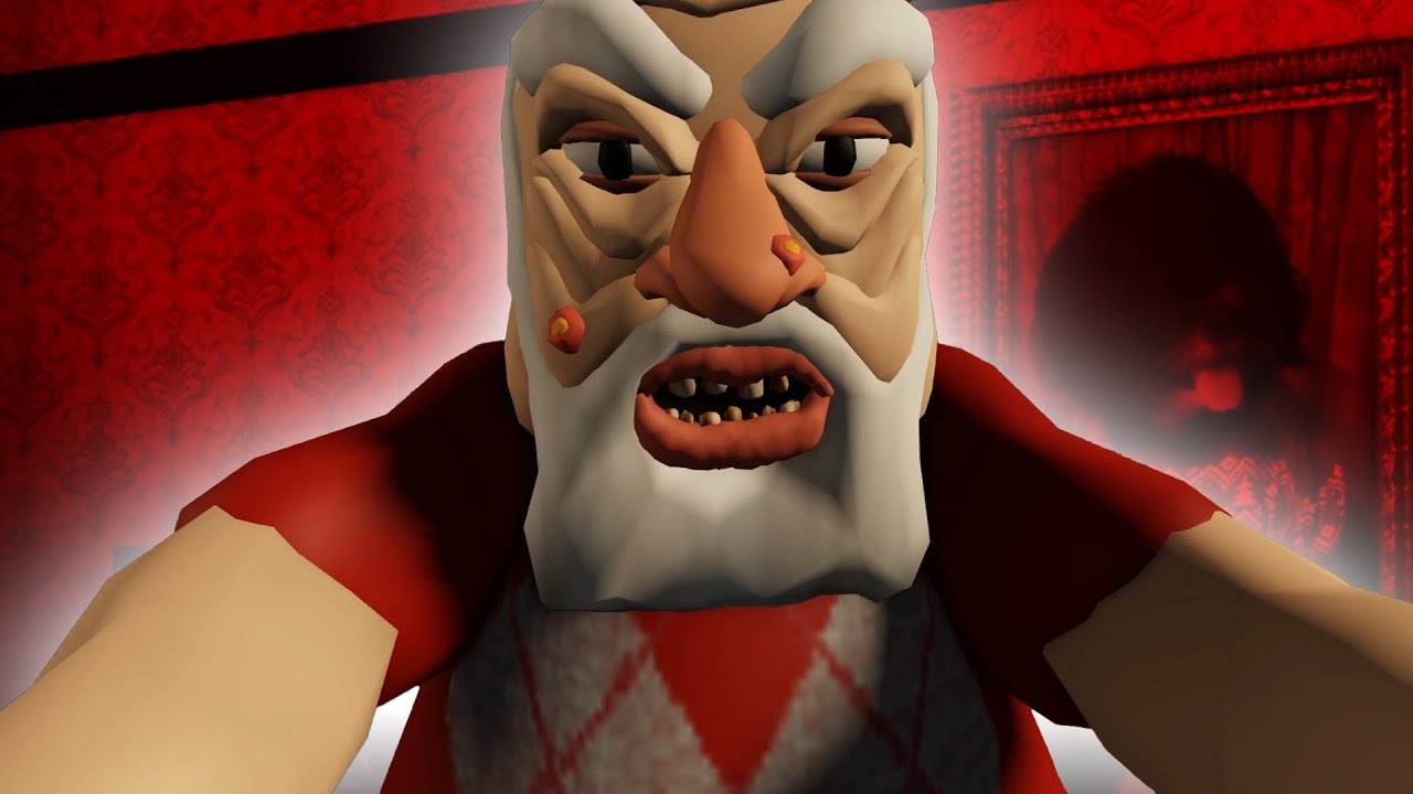 ANGRY GRANDPA! (SCARY OBBY) Roblox Gameplay Walkthrough + Achievement ...