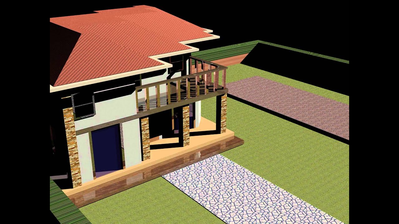 AutoCAD final school project - YouTube