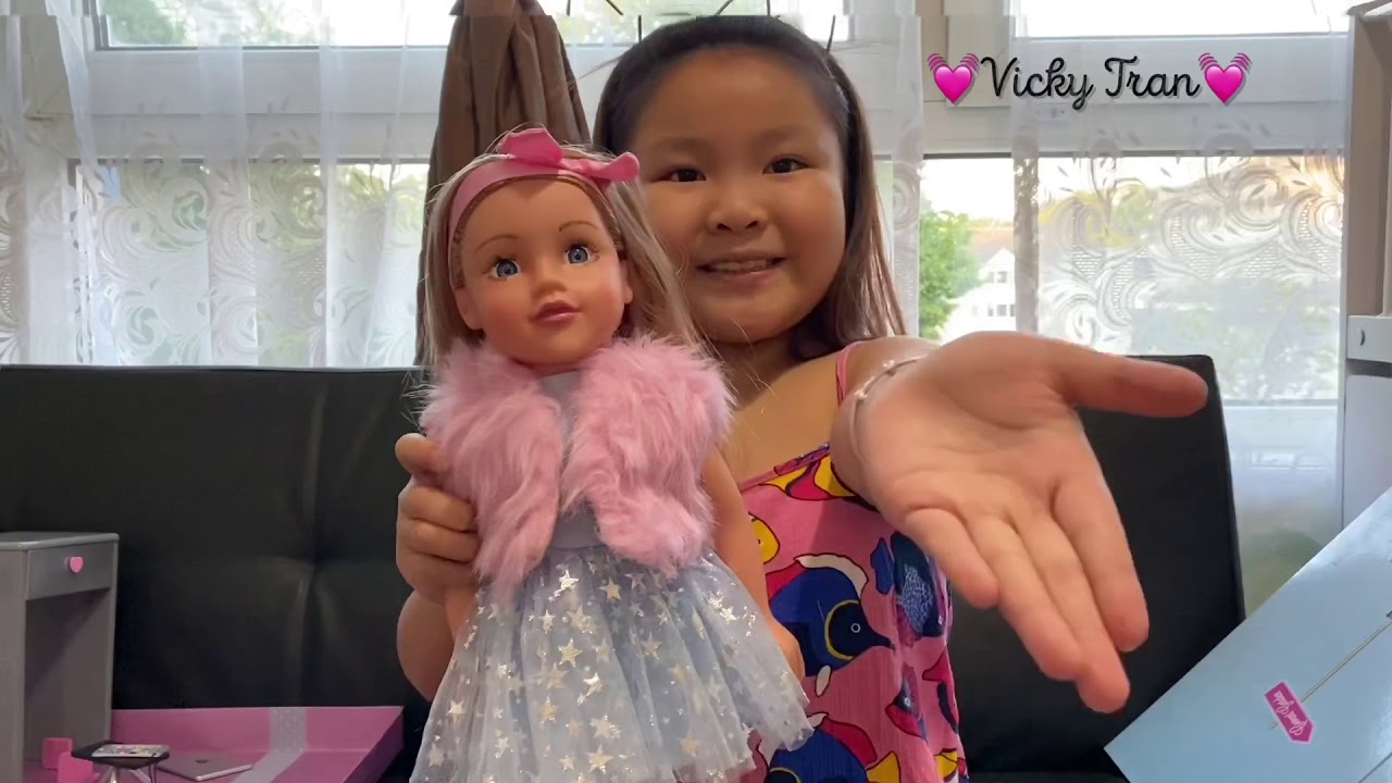 My first vlog: Unboxing DesignaFriend Patience Doll (Chad Valley brand) - YouTube