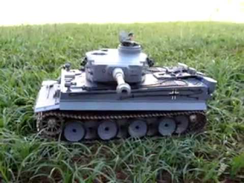 RC German Tiger Tank Upgraded Version - YouTube