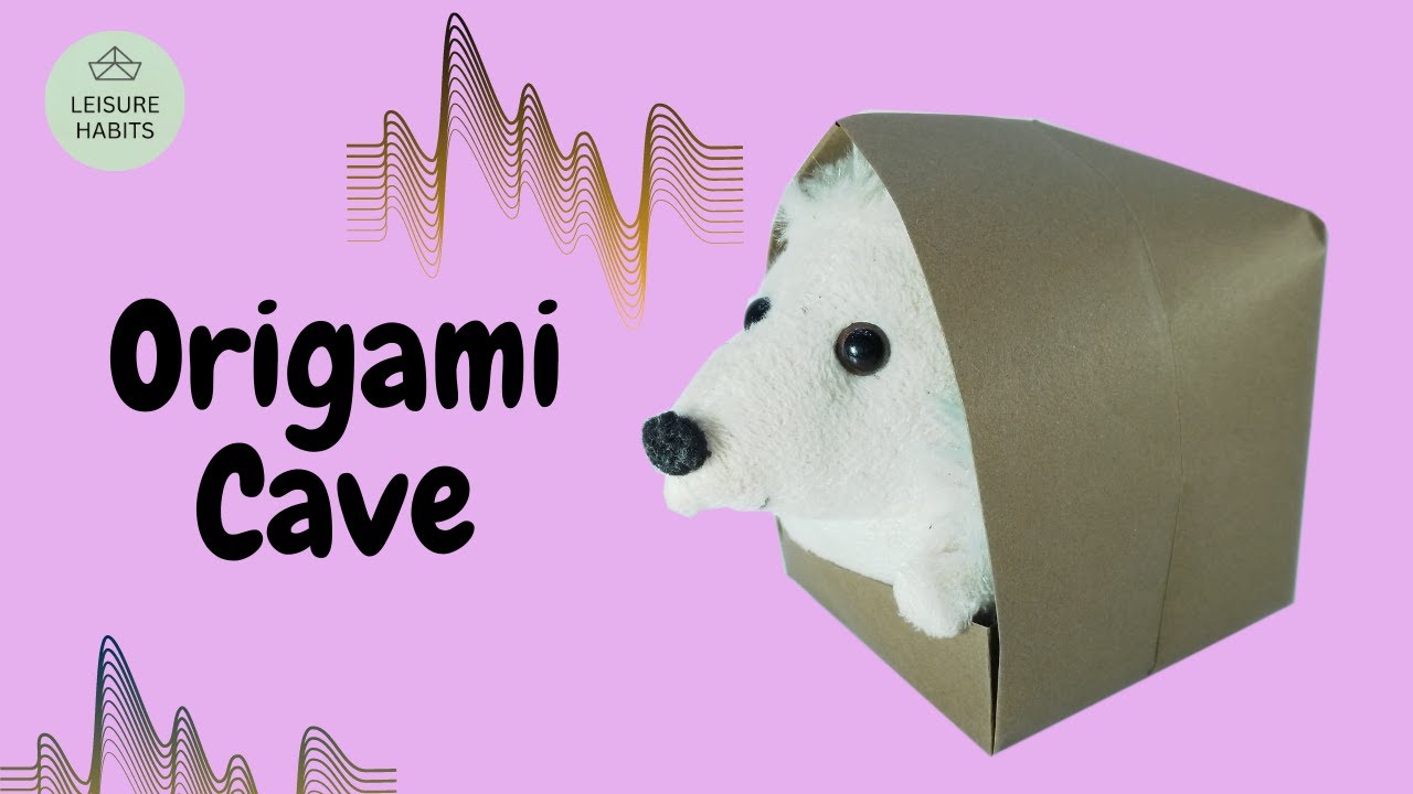 How to Make an Origami Cave - YouTube