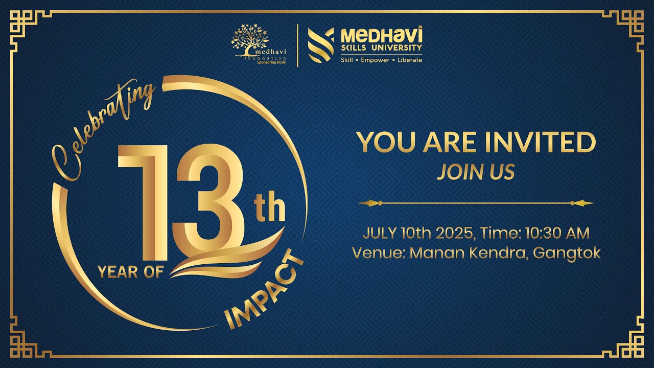 13th Foundation Day Celebration | Medhavi Skills University & Medhavi ...