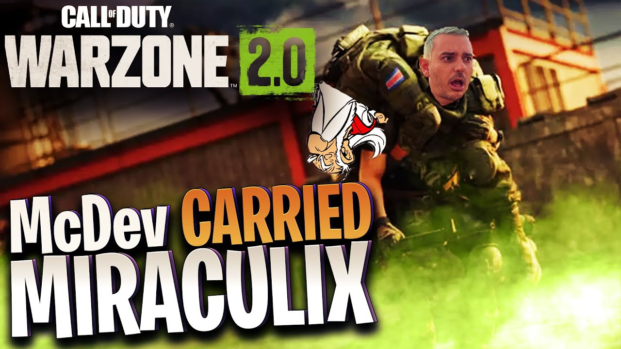 Lustige Runde mit Miraculix natürlich mit Carry zum Win in Warzone 2 McDev 😂 - YouTube