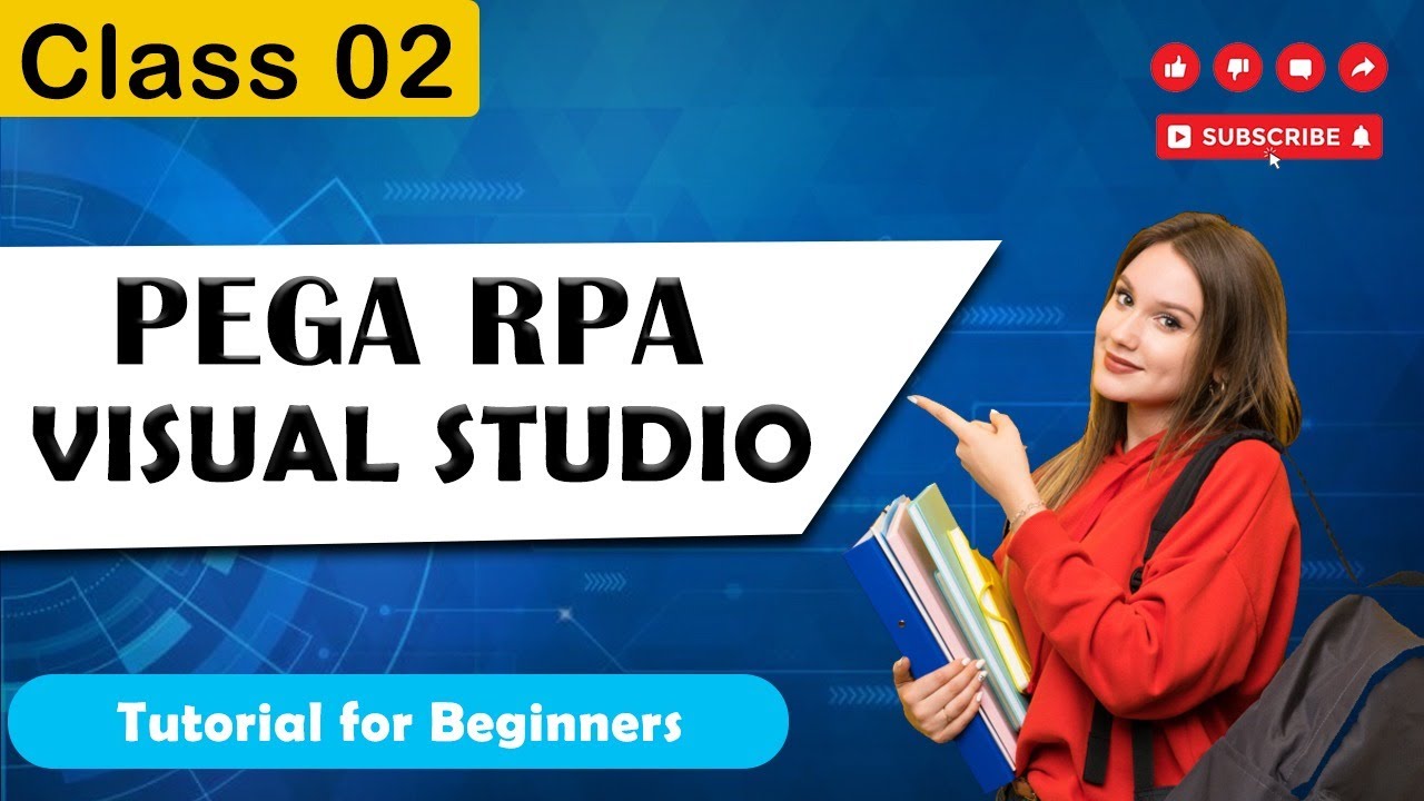 PEGA RPA Class 02 | visual studio | PEGA RPA Tutorial for Beginners #harshatrainings #pega - YouTube