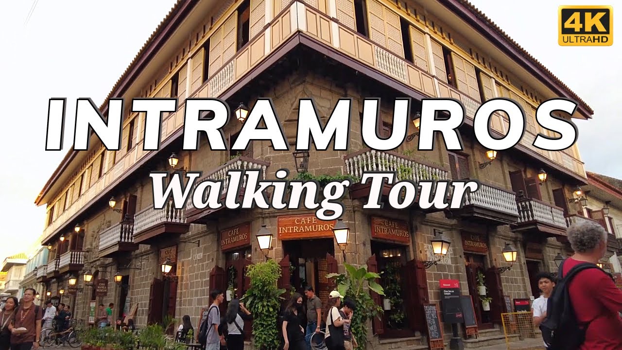 BIG Improvement in INTRAMUROS! New Brick Pavement | 4K Walking Tour ...