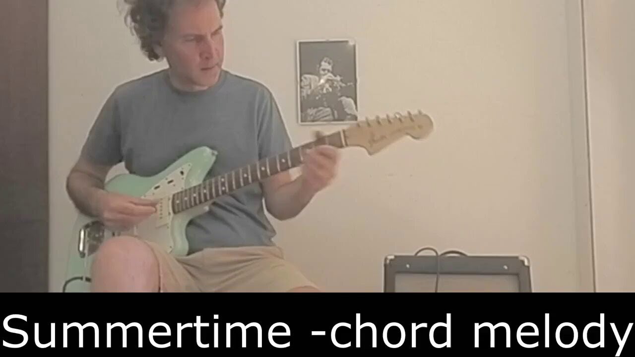 Summertime - guitar chord melody - YouTube