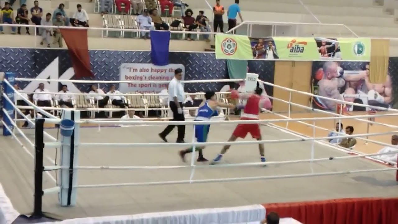 All Pakistan boxing club Ahmad Afridi vs naimat khan boxer Sami final ...