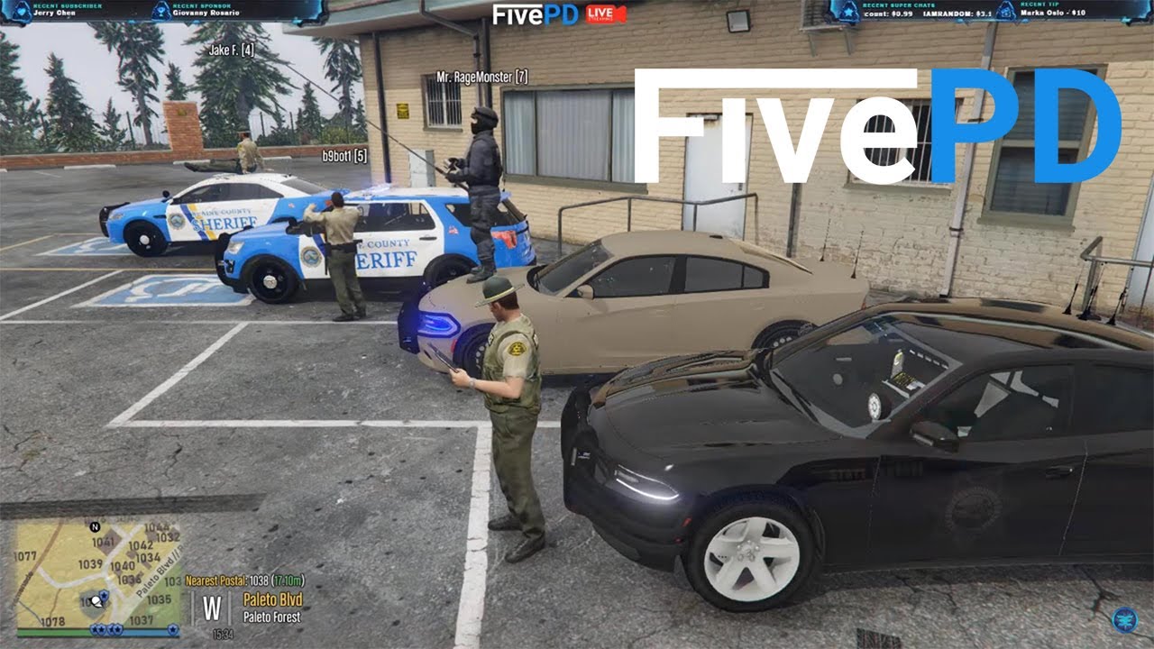 FivePD LSPDFR Multiplayer - Animal Troubles - YouTube