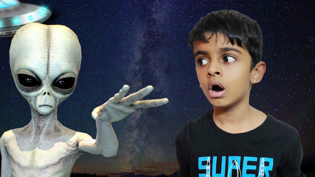 I'm an *ALIEN*👽 Prank on my LITTLE BROTHER..😜 - YouTube