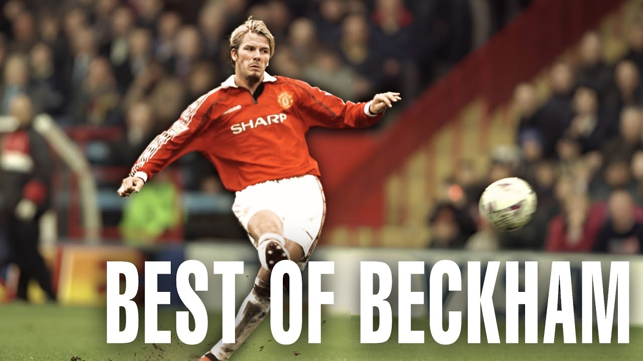 David Beckham All Crosses (Unreal Pass) in 8 minutes - YouTube