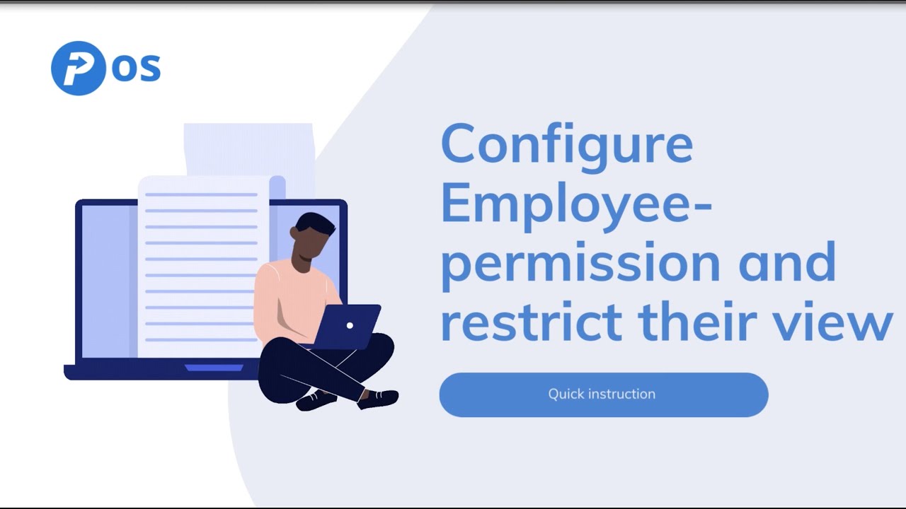 POS - Configure employee permission and limit their view - YouTube