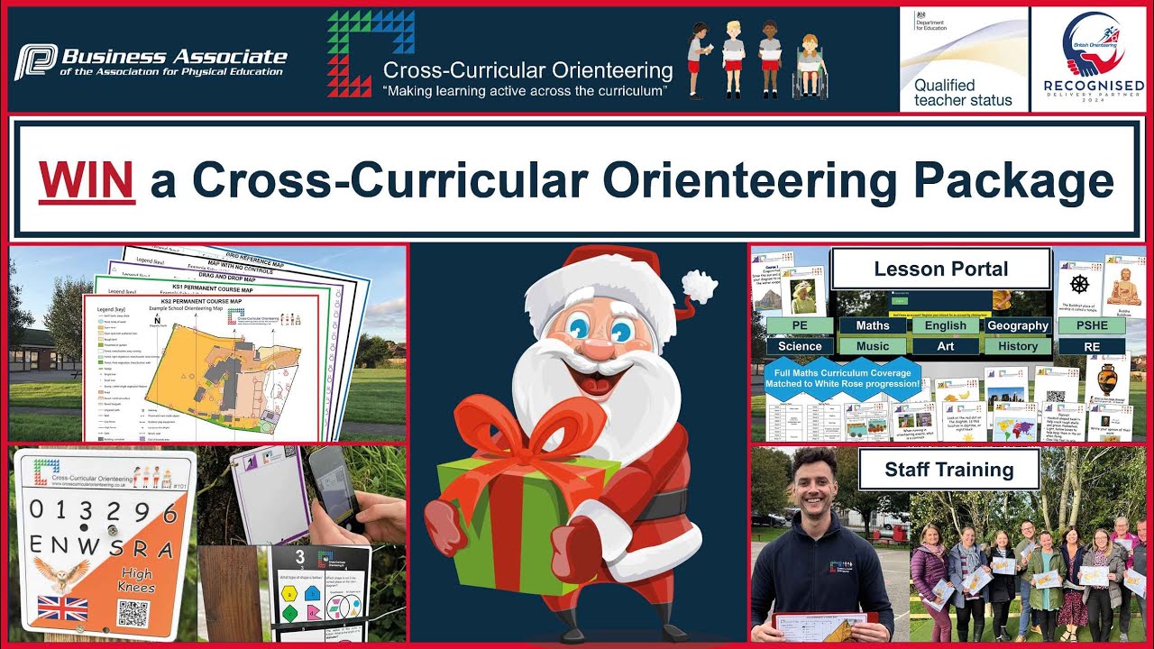 🎅 Win A Cross-Curricular Orienteering Package & Experience Day! 🎁 - YouTube