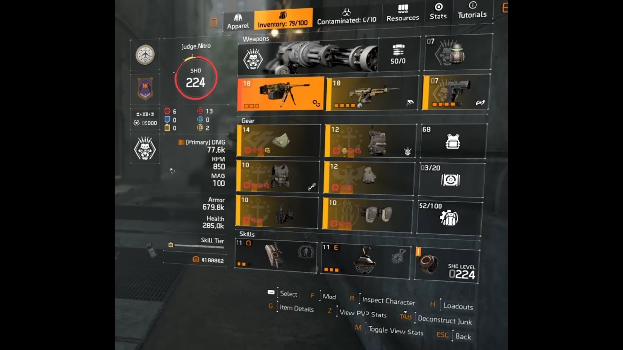 Division 2 DPS Build - Tu8 14/03/2020 - YouTube