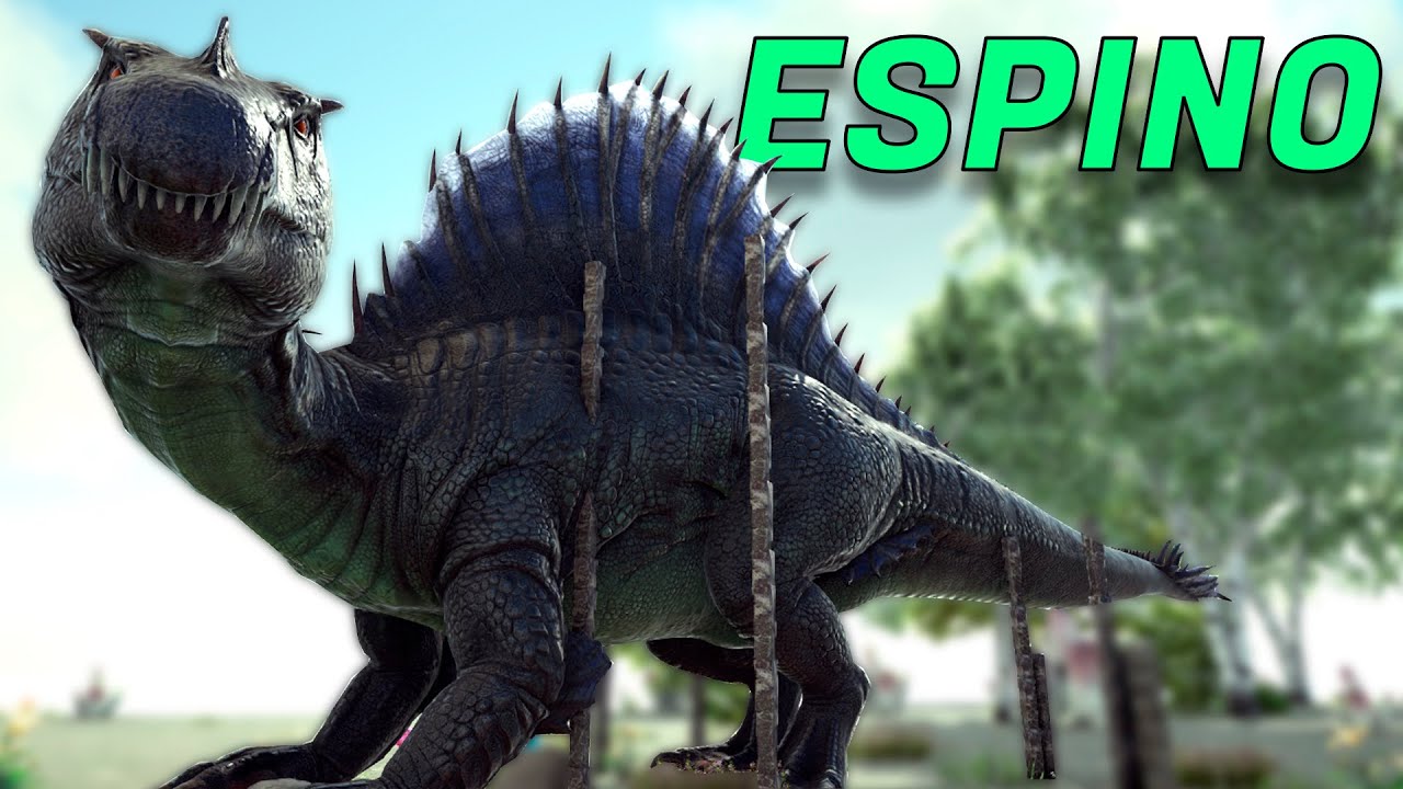 COMO TAMEAR ESPINOSAURIO y TODAS SUS HABILIDADES (PC, PS y XBOX) - ARK ...