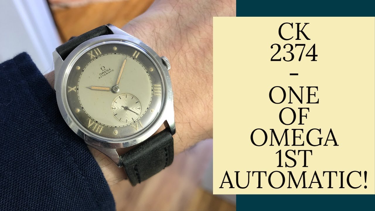 Watch2Talk - Omega CK 2374 - ONE OF OMEGA's 1ST AUTOMATIC MODEL! - YouTube