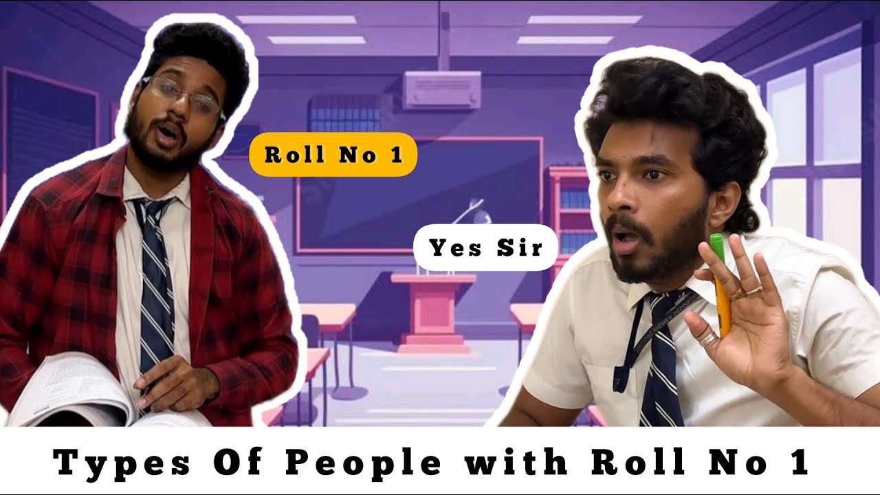 Types Of People With Roll No 1 😂 School Atrocities | # ...