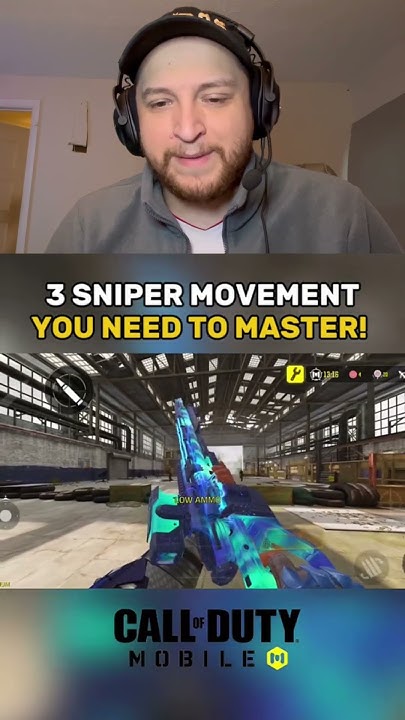 3 SNIPER MOVEMENT YOU NEED TO MASTER #callofdutymobile #codmobile #codm - YouTube