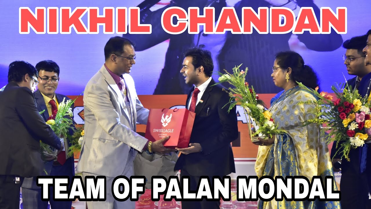 NIKHIL CHANDAN Motivational Speech | YOUTH ICON | Team of PALAN MONDAL ...