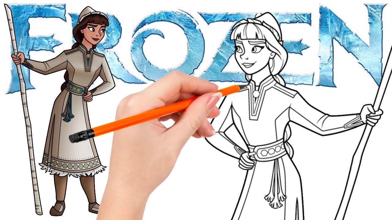 How to draw Honeymaren of the Northuldra, she wants peace for the ...