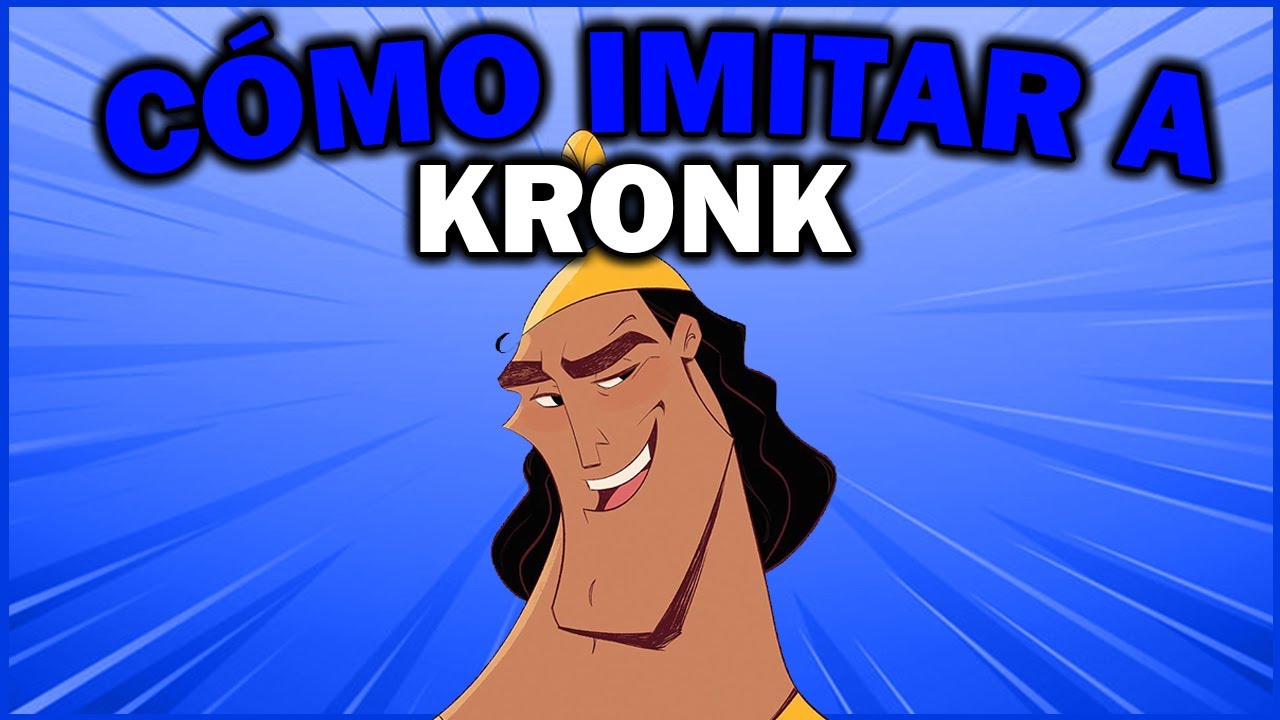 Cómo IMITAR la voz de KRONK 💪 | Tutorial #15 - YouTube