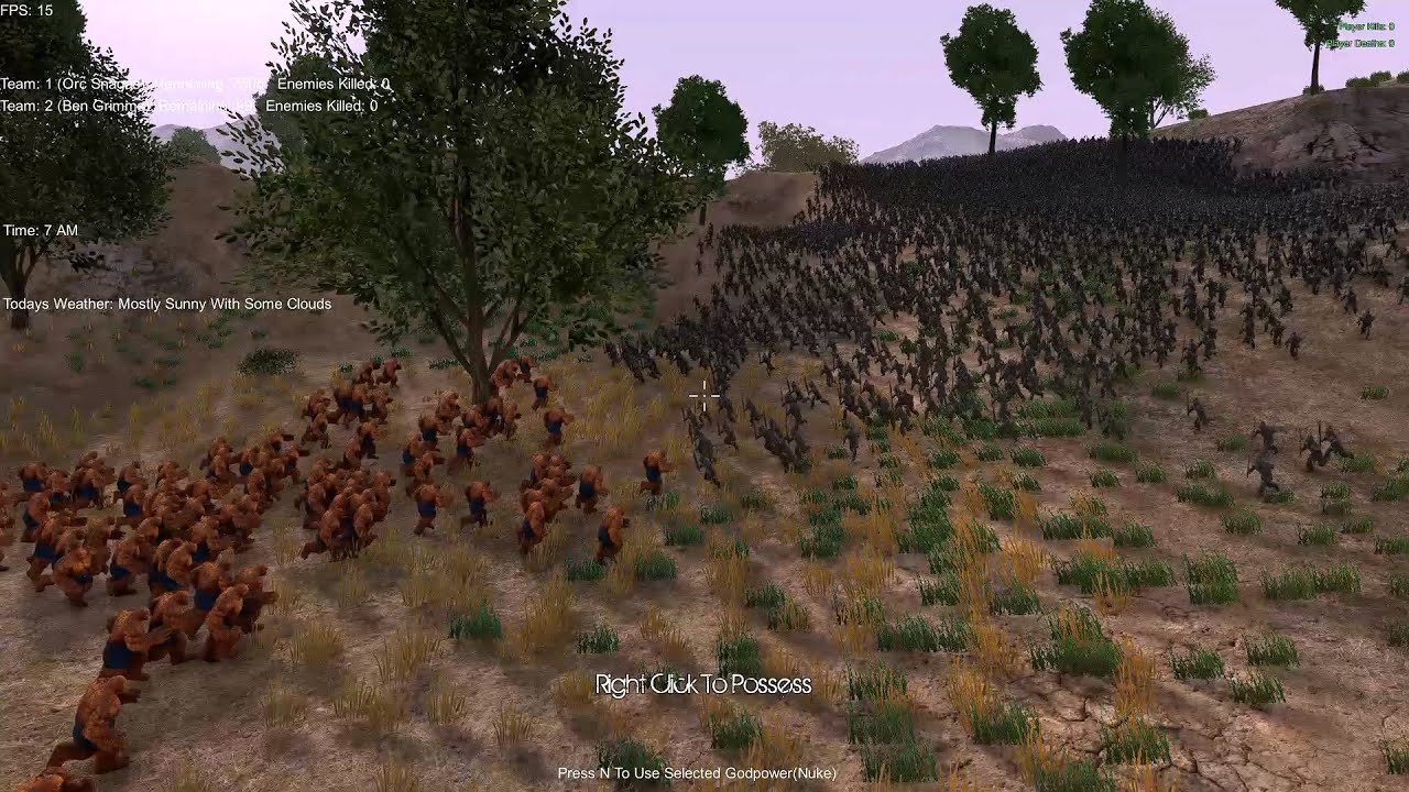 The Thing (gang) vs armies of Mordor (LOTR) - Battle 352 in Ultimate Epic battle Simulator - YouTube