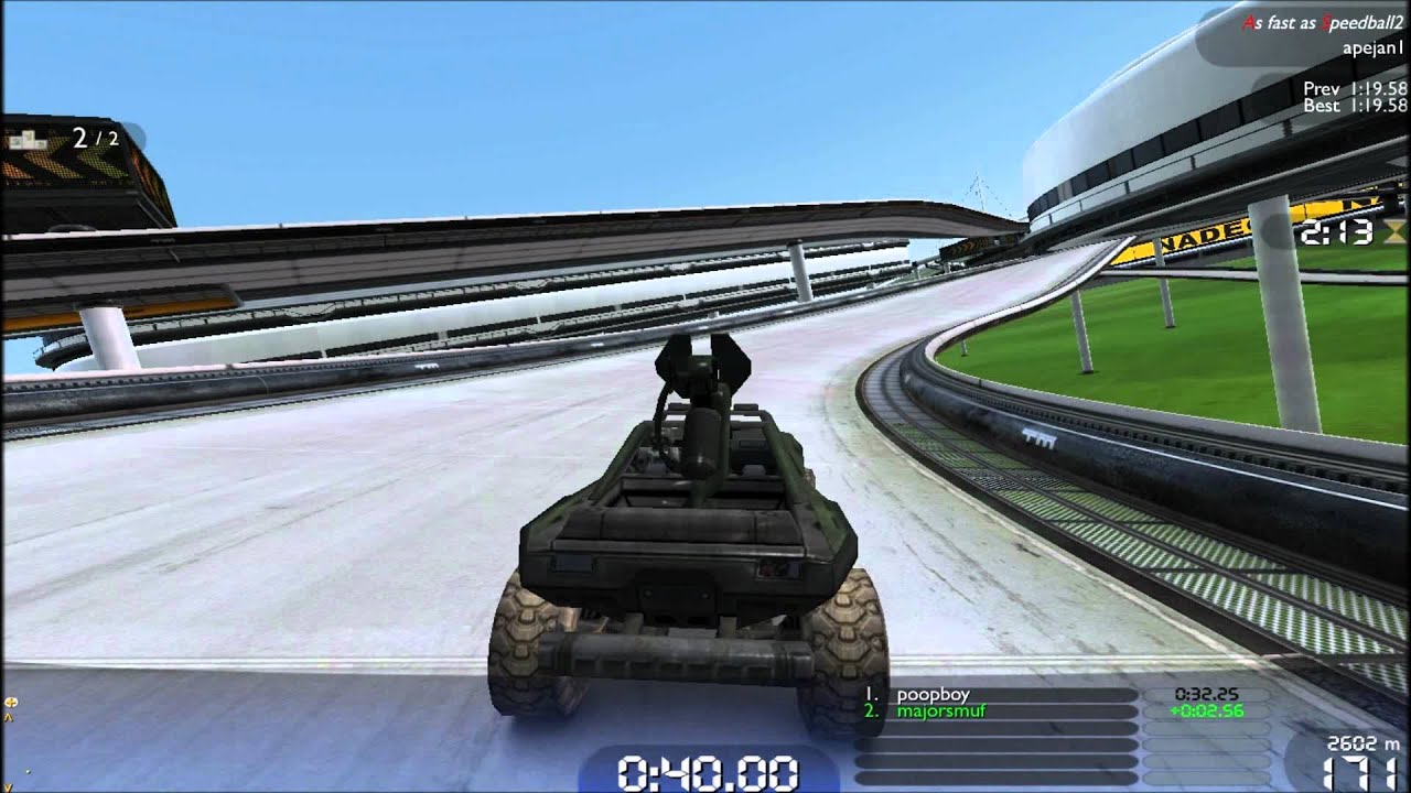 TrackMania Nations forever custom maps - As Fast As SpeedBall2 - YouTube