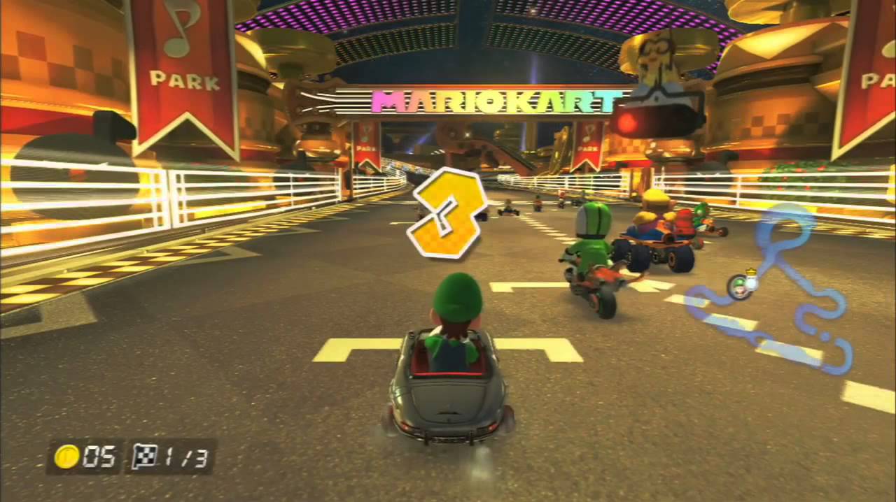 Mario Kart 8 Mercedes Benz DLC GAMEPLAY - GLA, W25 Silver Arrow & 300 ...