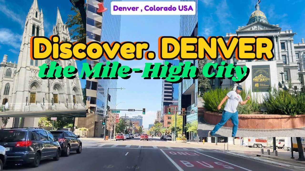 Colorful Denver , Colorado | Exploring City Basilica and Capitol - YouTube