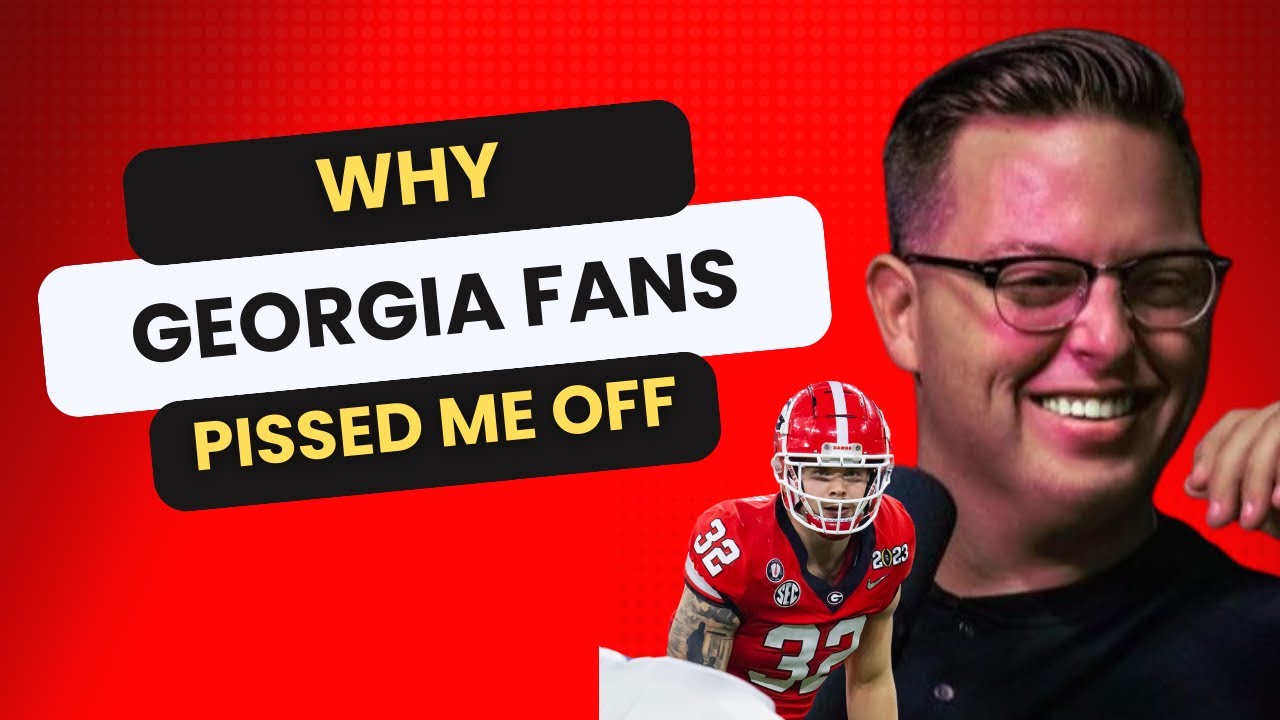Why Georgia Fans Pissed Me Off Today - YouTube