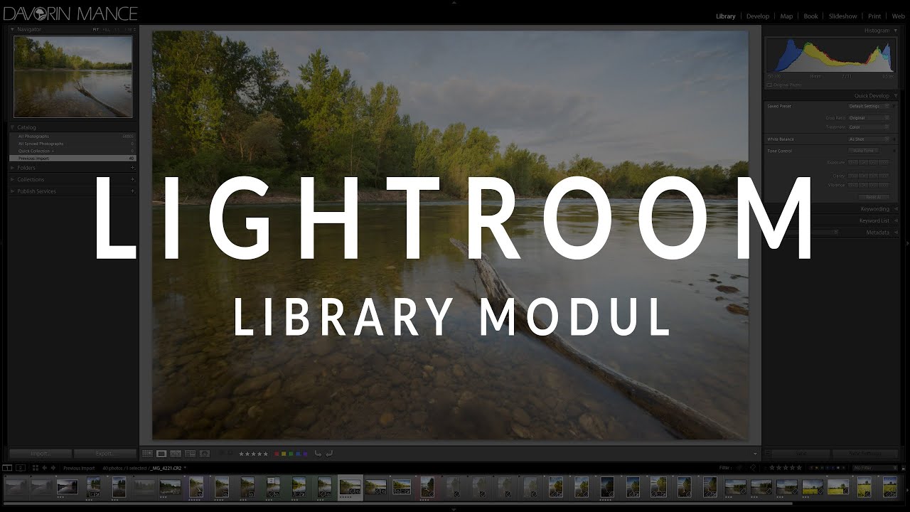 Lightroom - Library modul - YouTube