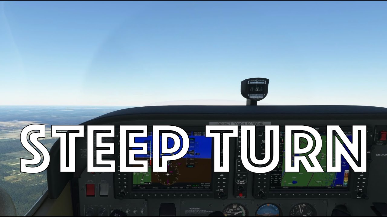 How To | Steep Turn - YouTube
