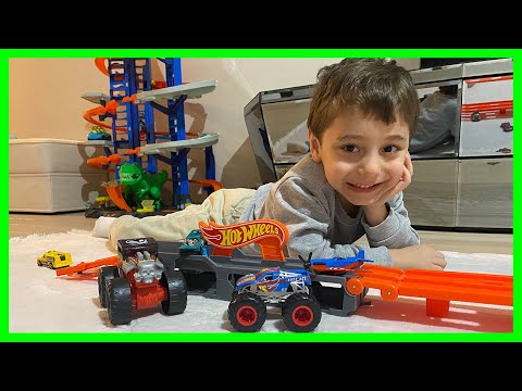 Hot Wheels Arabalar Yarışıyor | Renkli Arabalar Yarışıyor - Hot Wheels Race Colorful Cars