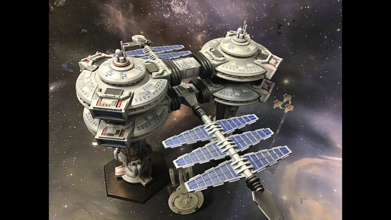 Coriolis space station Star Wars Armada Star Trek Attack Wing Billion Suns - YouTube