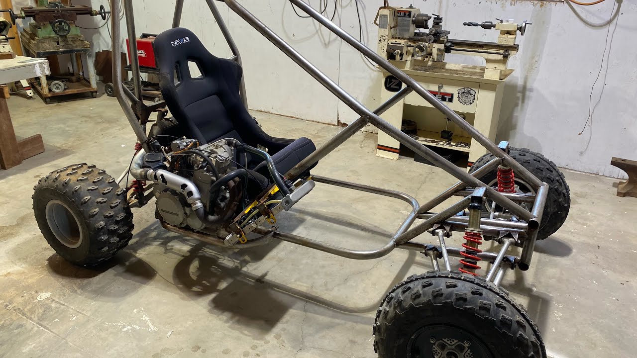 Off road go kart build Ktm 525 ep.1 - YouTube