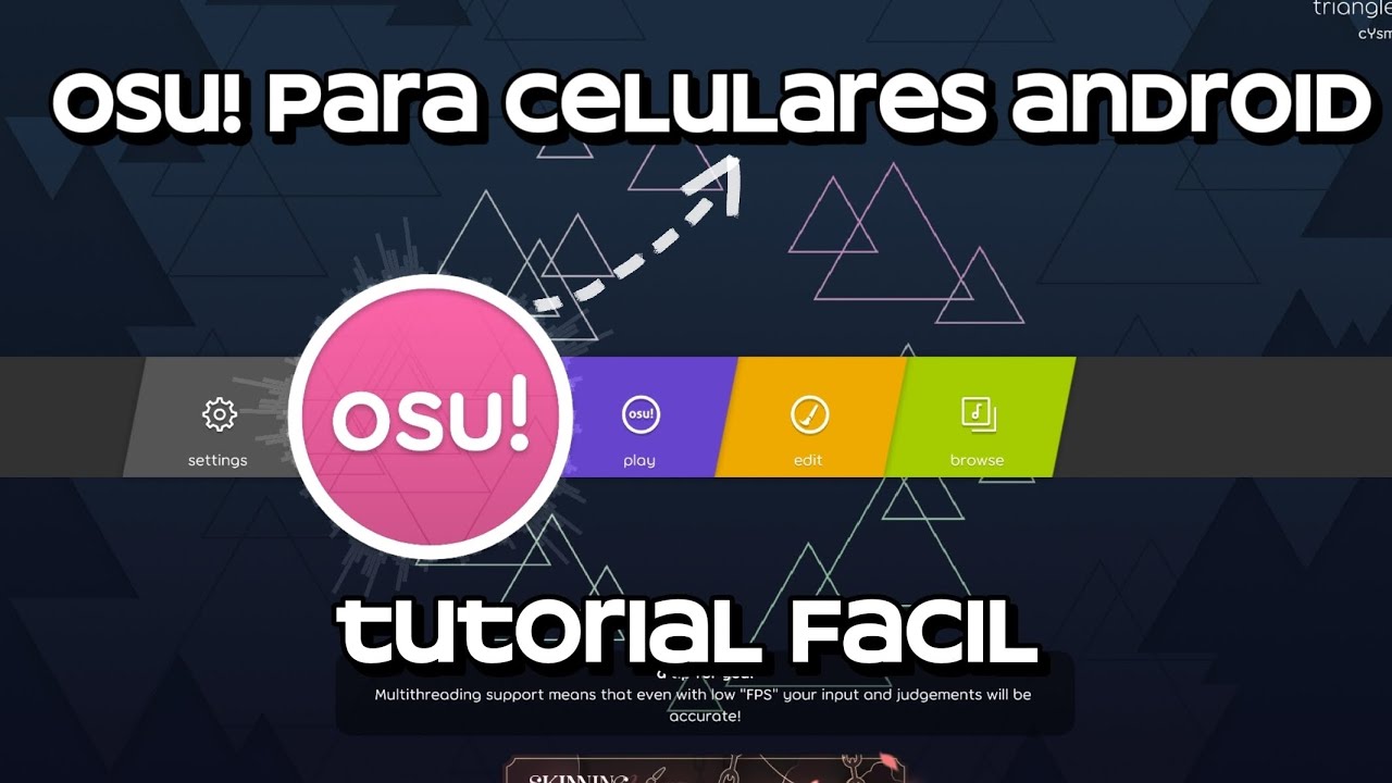 DESCARGAR osu! PARA CELULARES ANDROID | TUTORIAL - YouTube