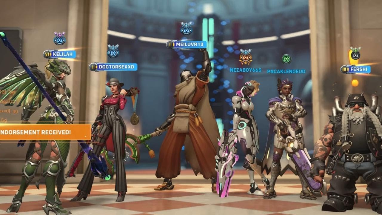 Tuck and roll overwatch 2 Open Q Comp silver 1 - YouTube