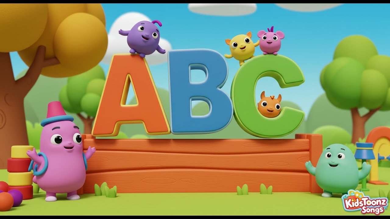 ABC Song Alphabet Song abc phonics songs for preschoolers KidsToonz ...