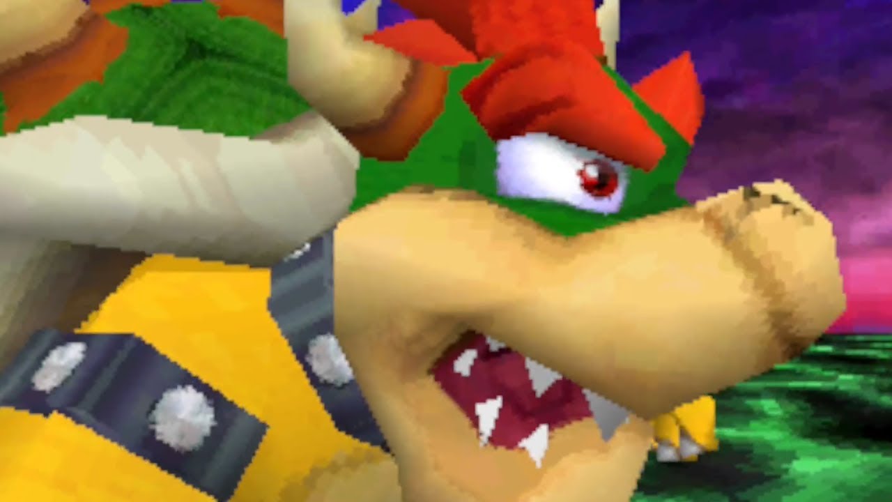 Super Mario 64 DS - All Bowser Levels - YouTube