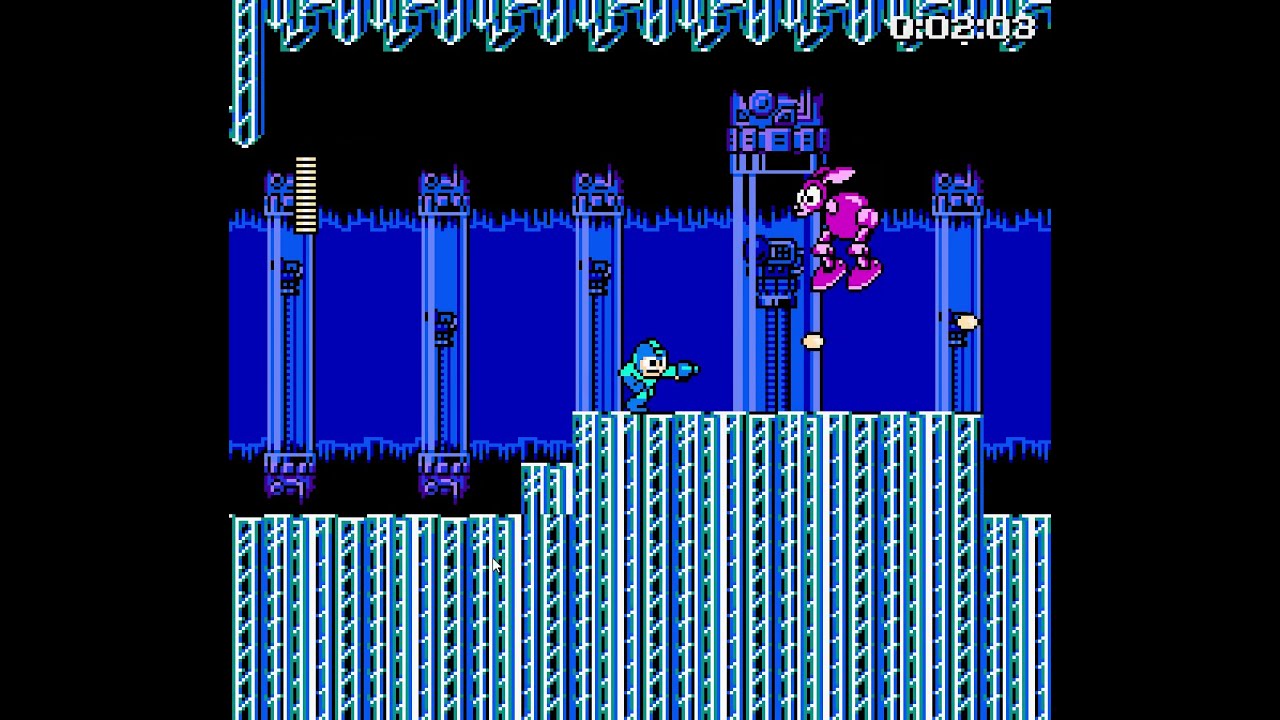 Mega Man Maker Nes Hack Stage Level Mega Man Origins Glass Man By ...