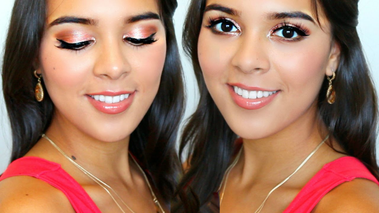 Soft Glam Make-up | Rose Gold - YouTube