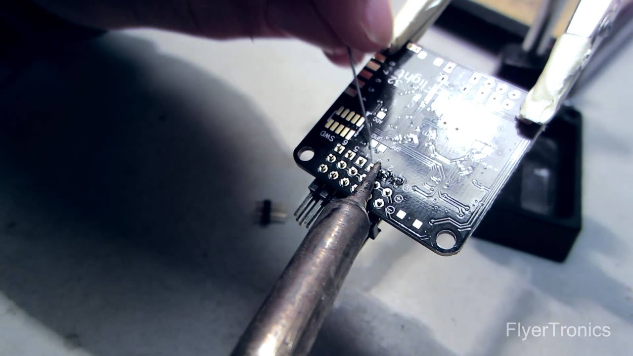 ZMR 250 Naze32 pins solder tutorial - YouTube