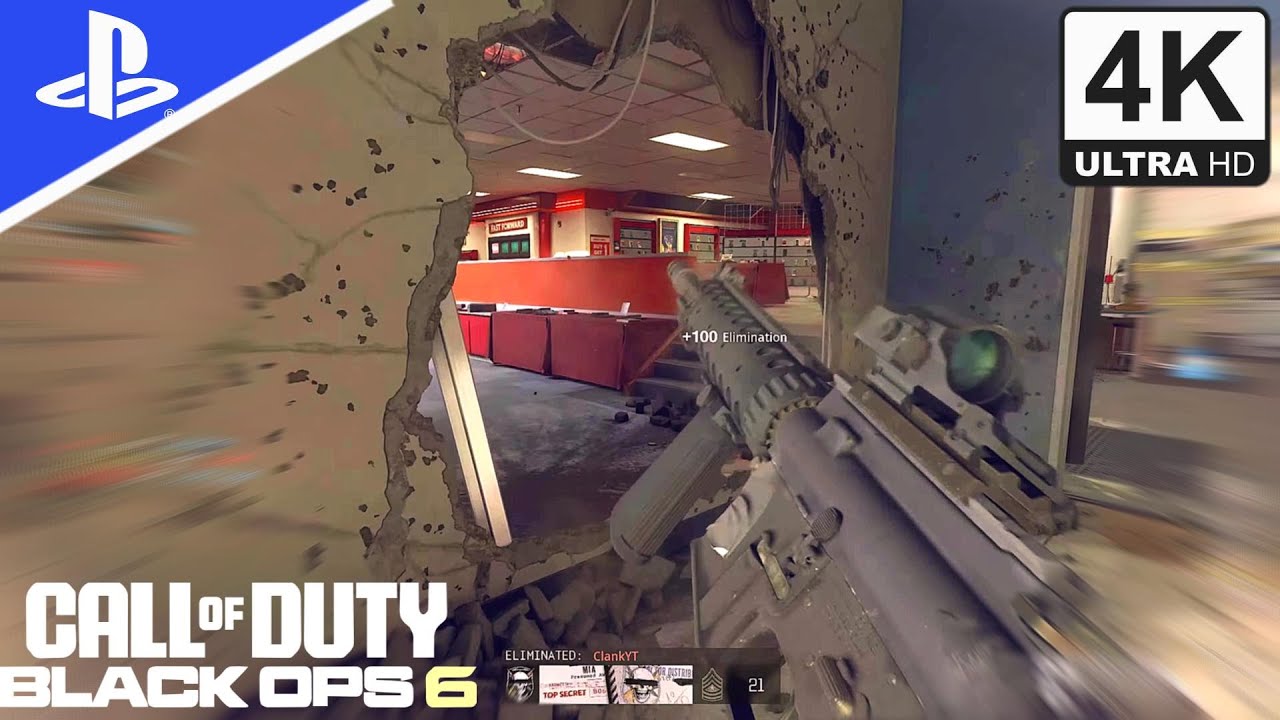 Call of Duty Black Ops 6: PS5 Multiplayer Gameplay in 4K 60FPS HDR ...