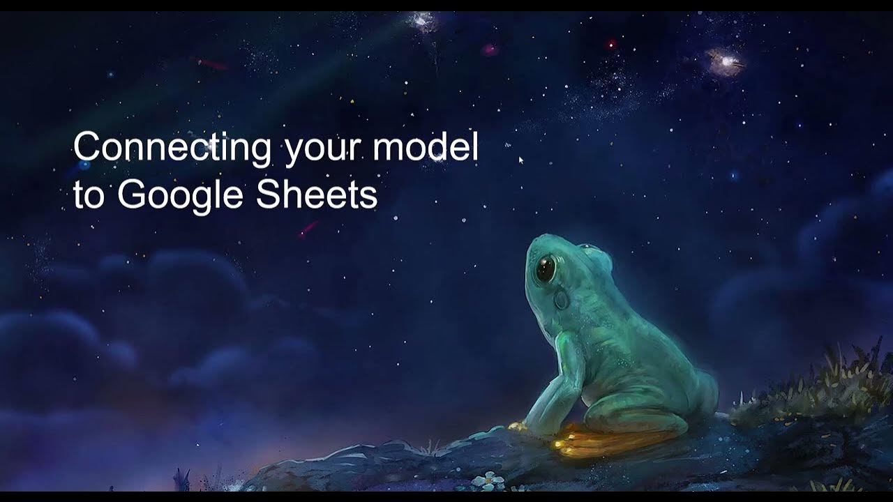 Connecting Google Sheets to the Optilogic Platform - YouTube